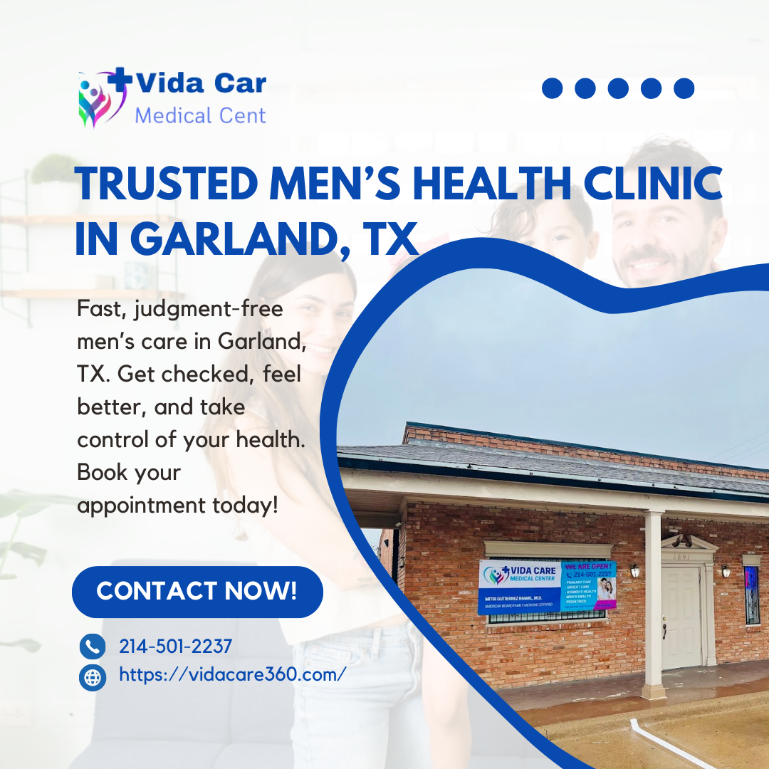 Trusted Men's Health Care Services in Garland, TX