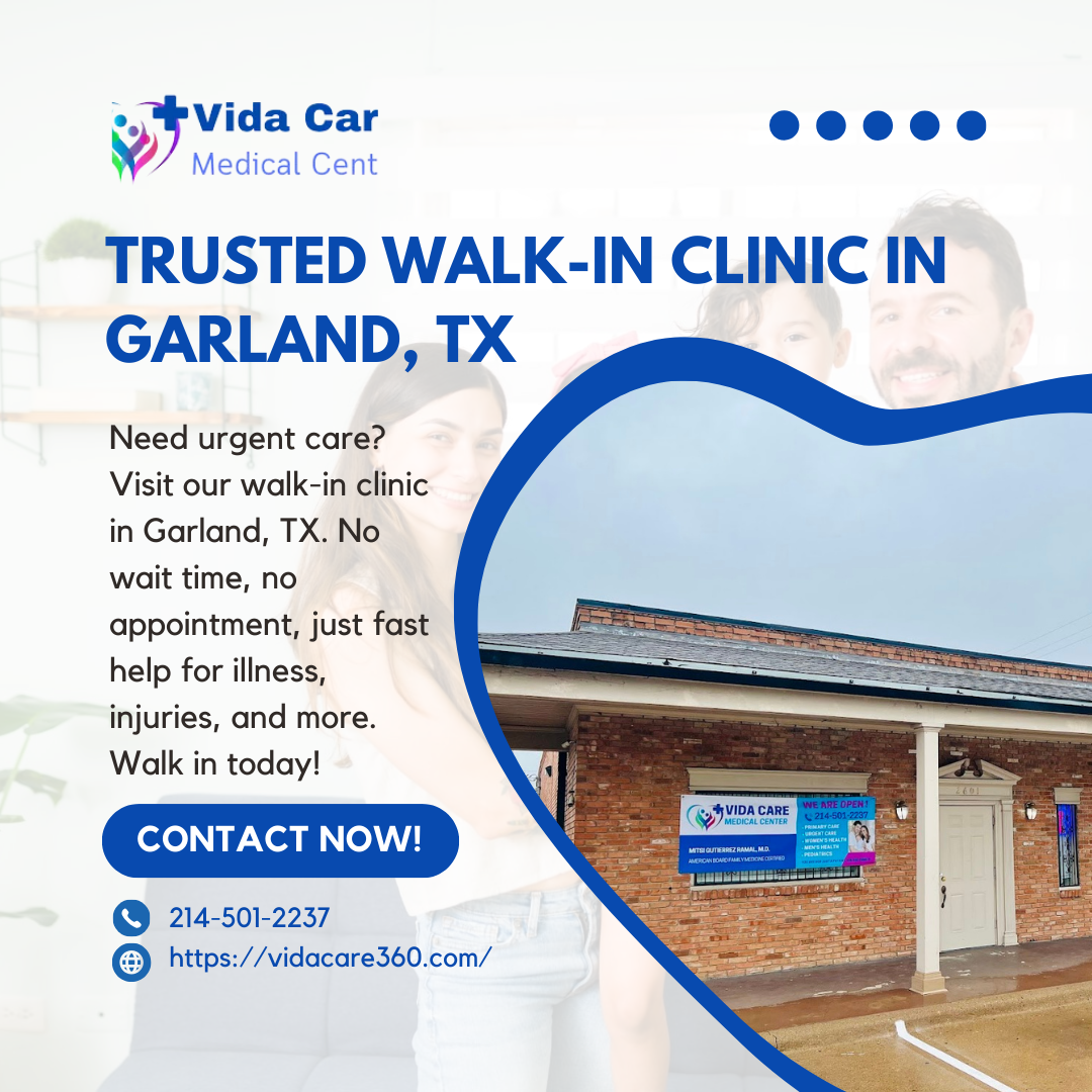 Get Urgent Care in Garland, TX | Friendly Walk-In Clinic